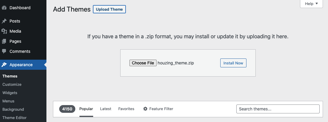 Justhome - Theme Documentation