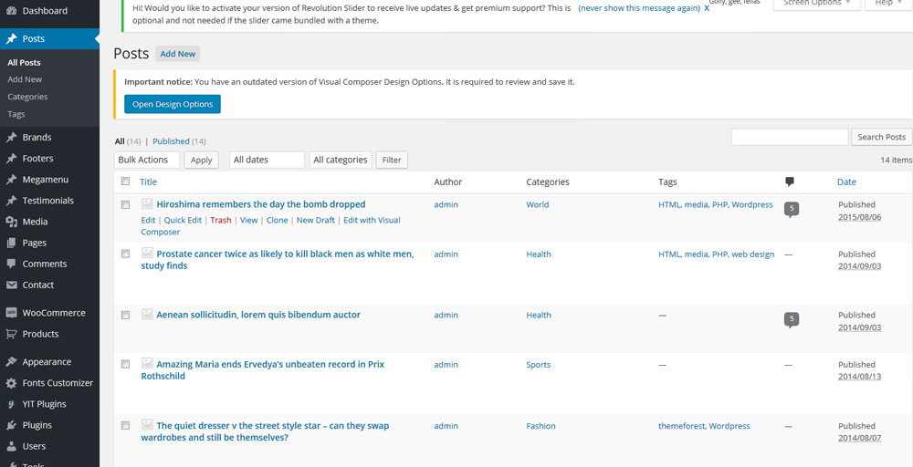 Justhome - Theme Documentation