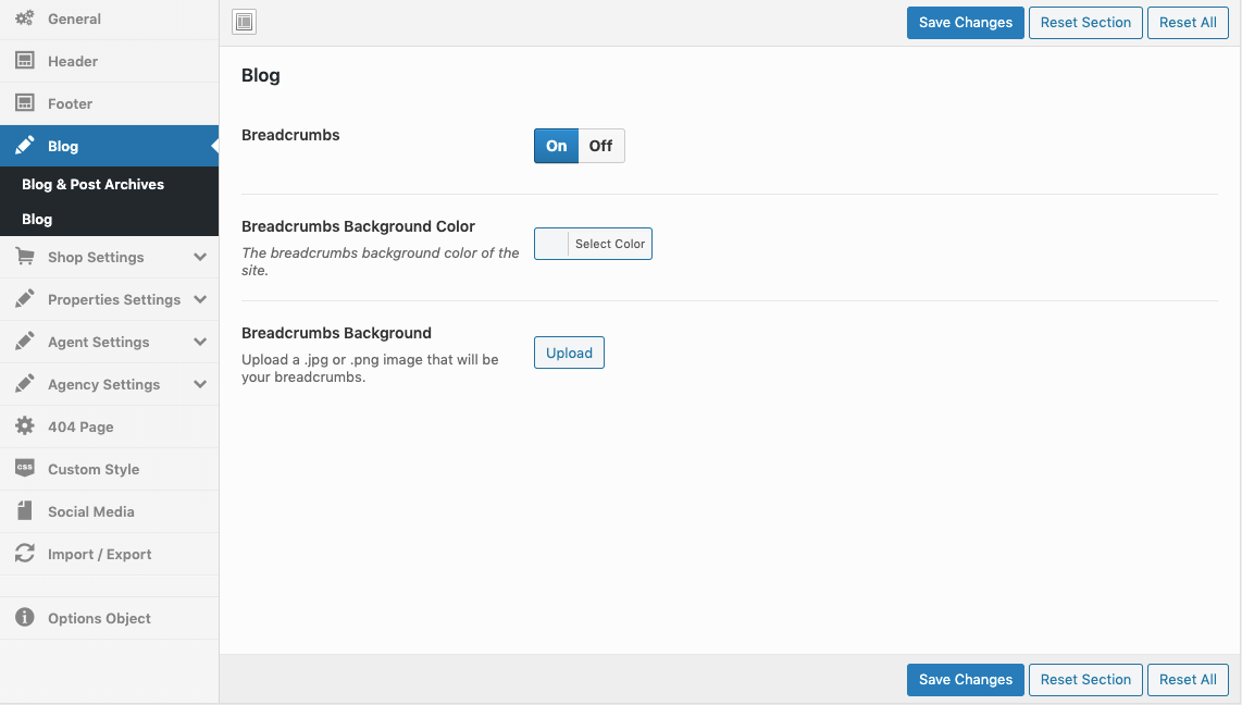 Justhome - Theme Documentation