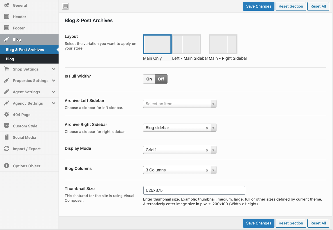 Justhome - Theme Documentation